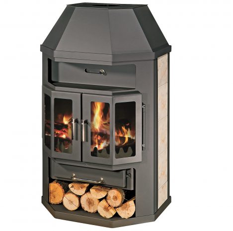 Wood Stoves with Boiler - Line Stoves